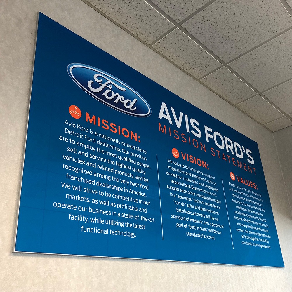 Avis Ford Dealership - Wheelhouse Graphix